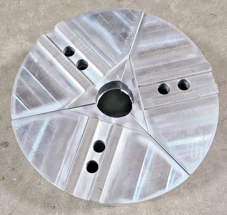 12" Lathe Chuck Aluminum Soft Jaws CNC