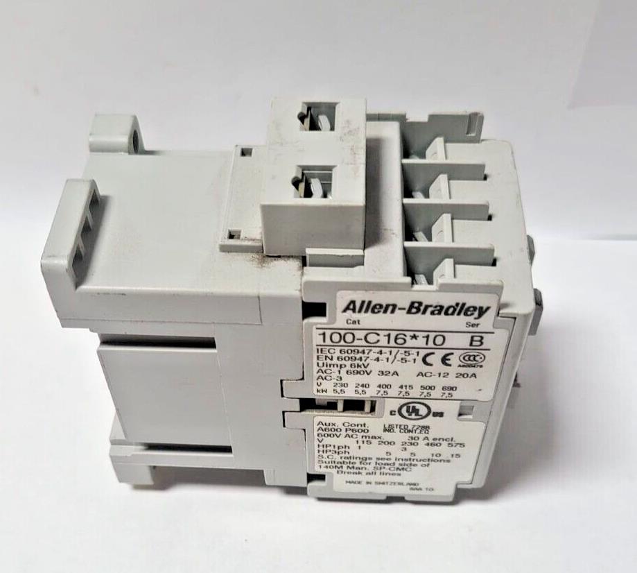 Allen Bradley Contactor 100-C16*10 Series B