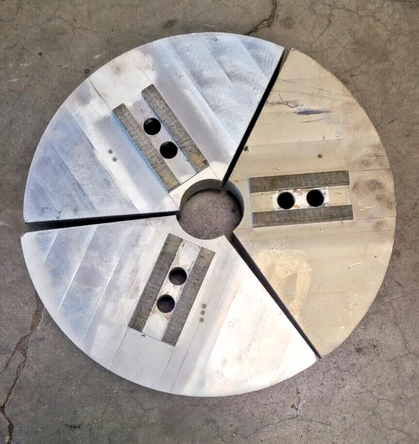 15" Lathe Chuck Aluminum Soft Jaws CNC