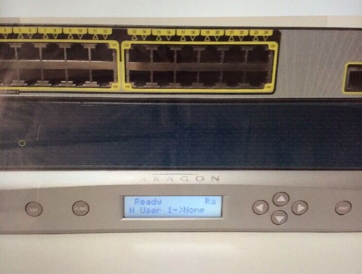 Cisco Catalyst Express 500, Cisco RPS 675 & Raritan Paragon UMT832