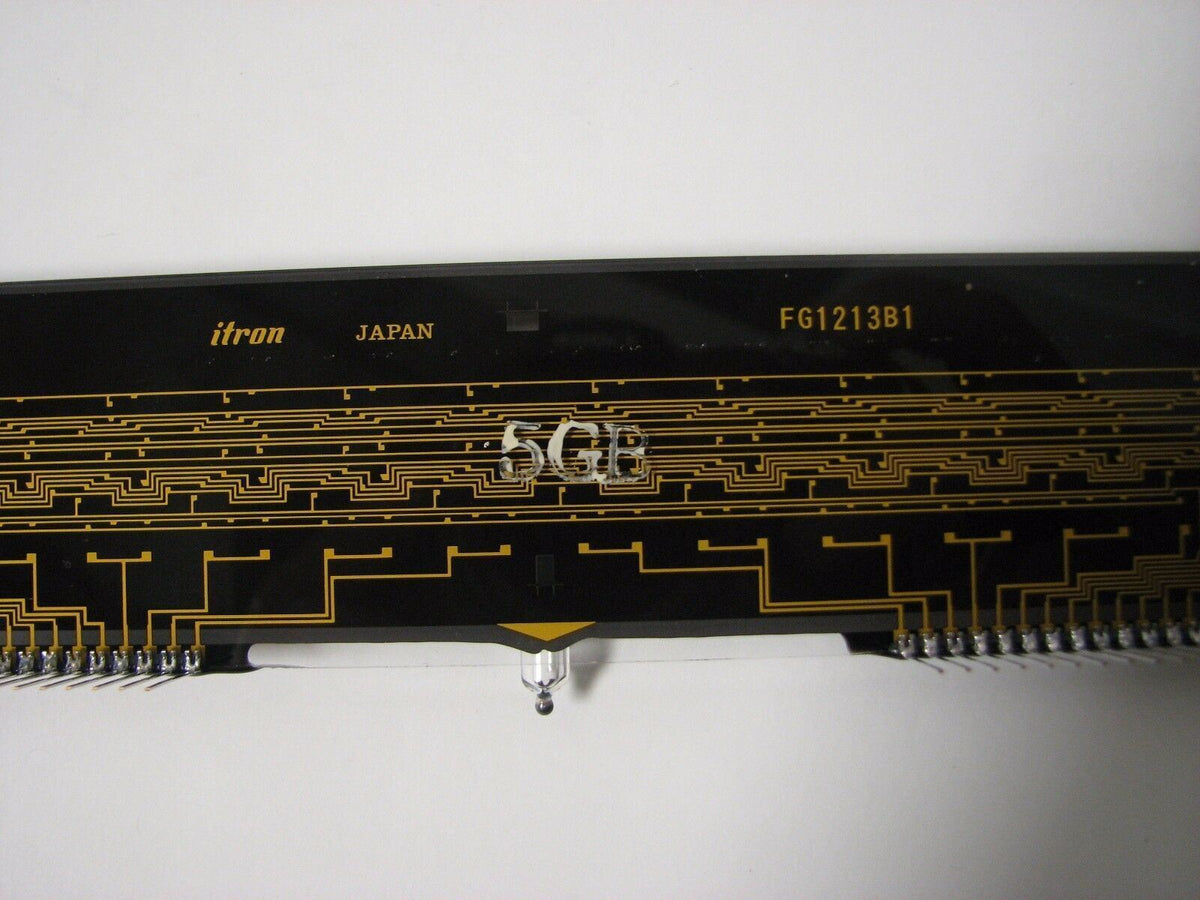 Noritake Itron FG1213B1 5GE Japan 6" x 1" VFD Vacuum Fluorescent Displ