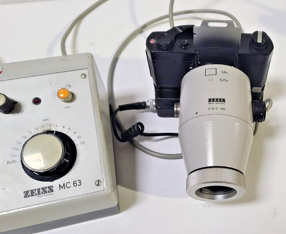 Zeiss MC 63 M35 Film Camera Shutter Microscope Micrographic Controller