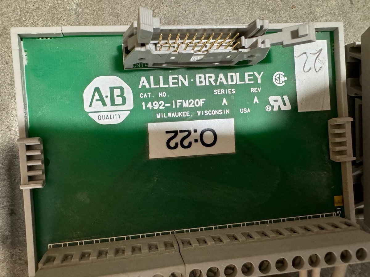 1492-IFM20F ALLEN BRADLEY 1492IFM20F INTERFACE MODULE COMPACTLOGIX DIG