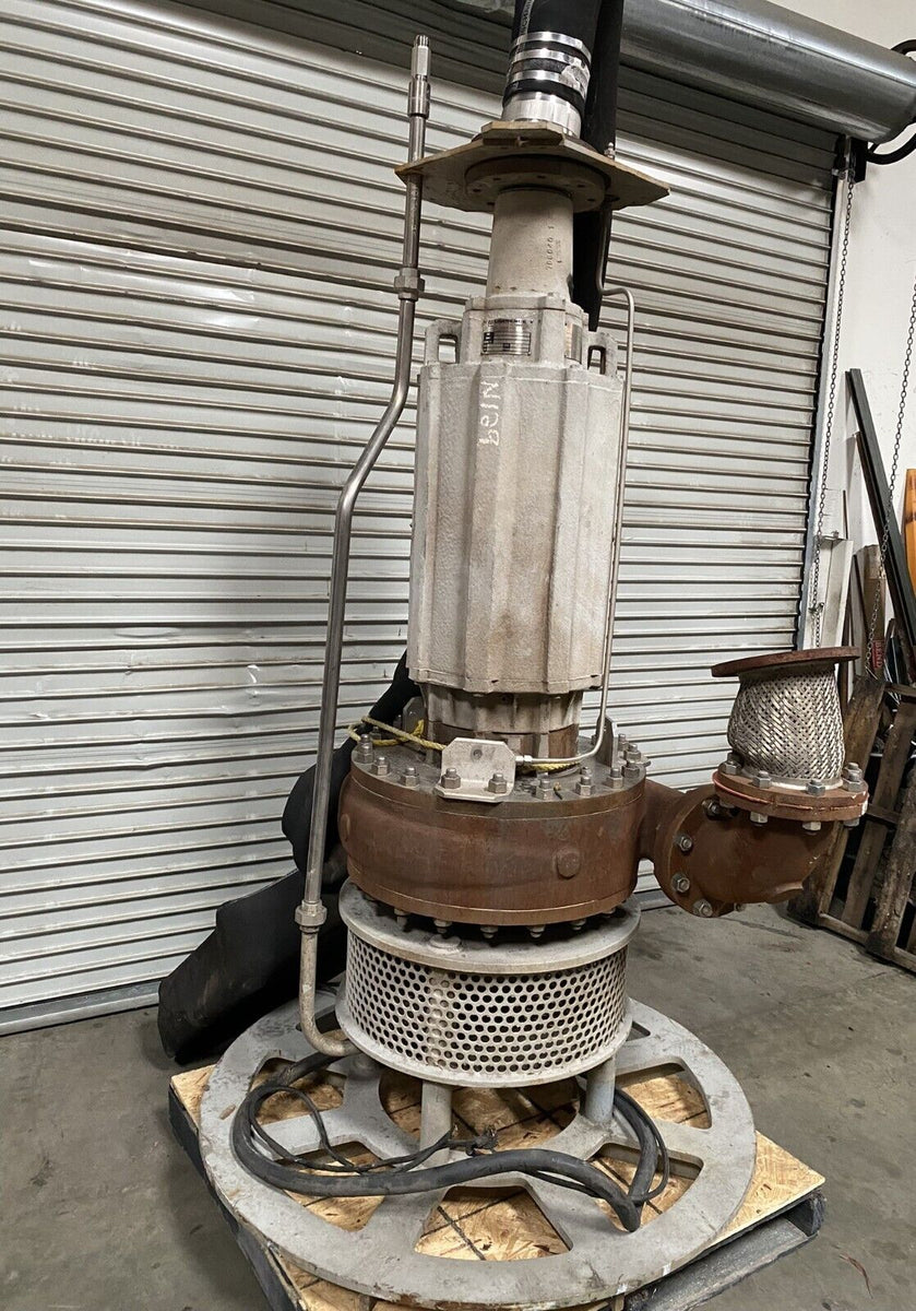 LAWRENCE Vertical Cantilever Submersible Slurry Pump 60HP 1400 GPM 8 x