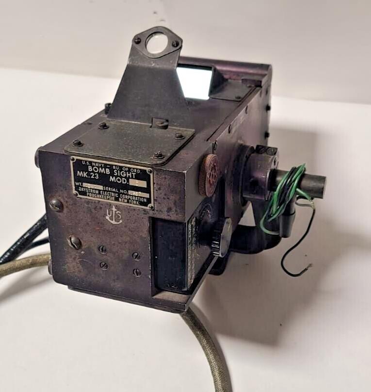 AIRCRAFT WWII WW1 WWI WW2 Norden Bomb Sight Mk 23 Mod 6 US Navy Bureau