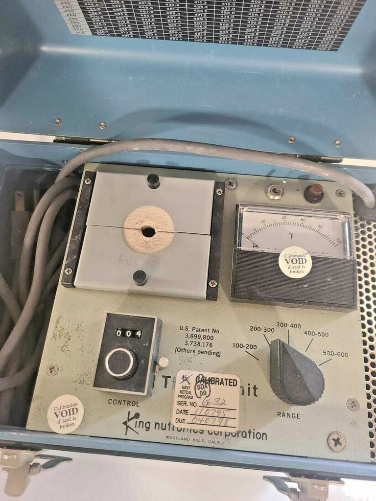 ThermoUnit king nutronics 3603 Temperature Test And Calibrator