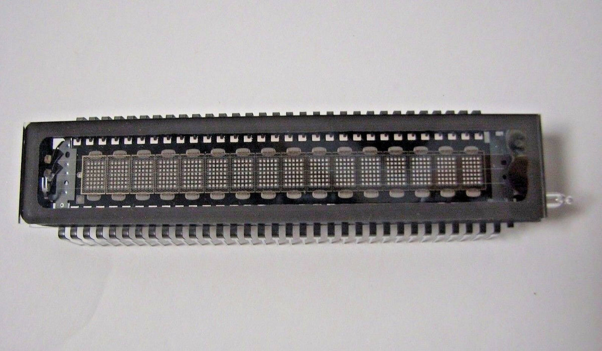 Noritake Itron DM1615D 4FI Japan 3" x 1/2" VFD Vacuum Fluorescent Disp