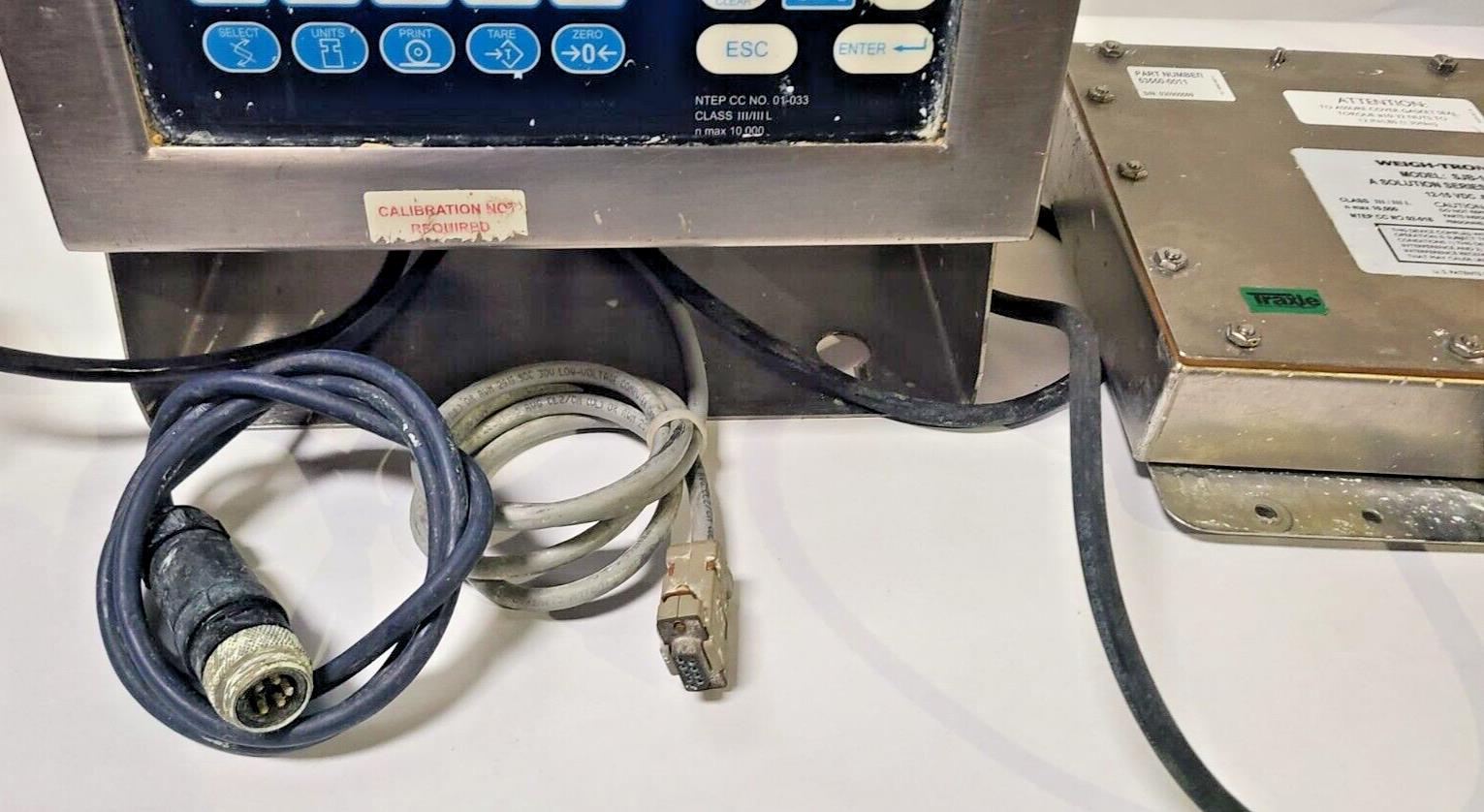 Avery Weigh-Tronix Model 1310 Scale Indicator Weigh Tronix SJB-100 12-