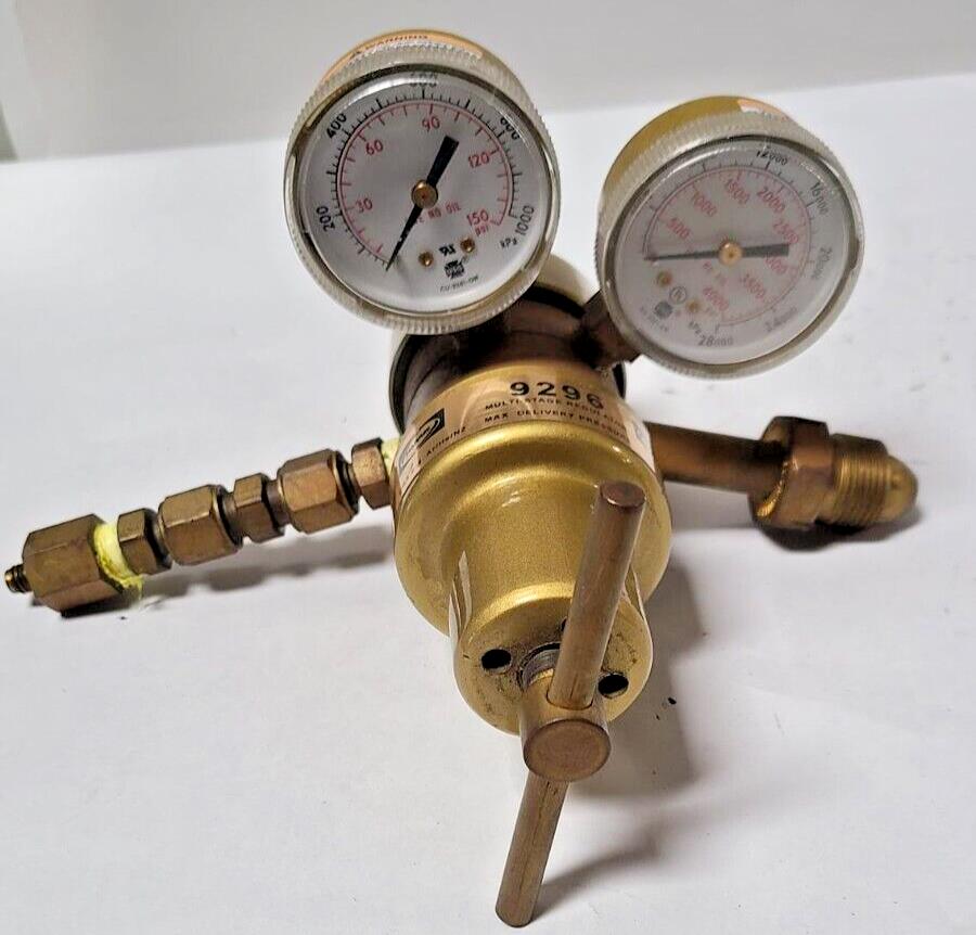 Harris Oxygen Multi Stage Regulator 9296 Heavy Duty Neoprene Diaphragm