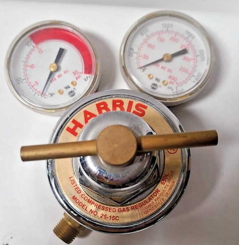 25-15C Harris Acetylene Single Stage Regulator