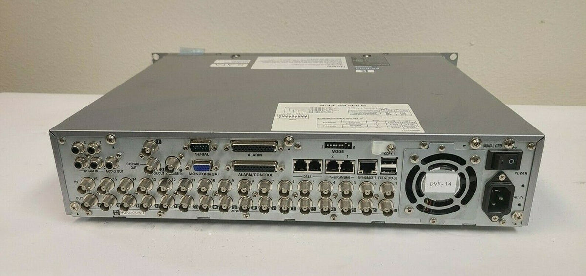 Panasonic WJ-HD316A Digital Disk Recorder 2 x 1TB HDD DVR S-ATA