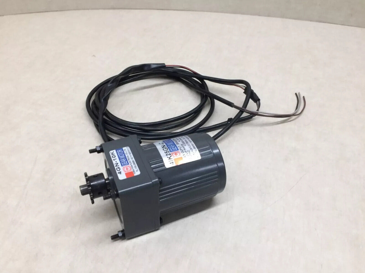 YONG KUN Electrical 4IK25GN-C Gear Motor 4GN-10K Head 1350r/min
