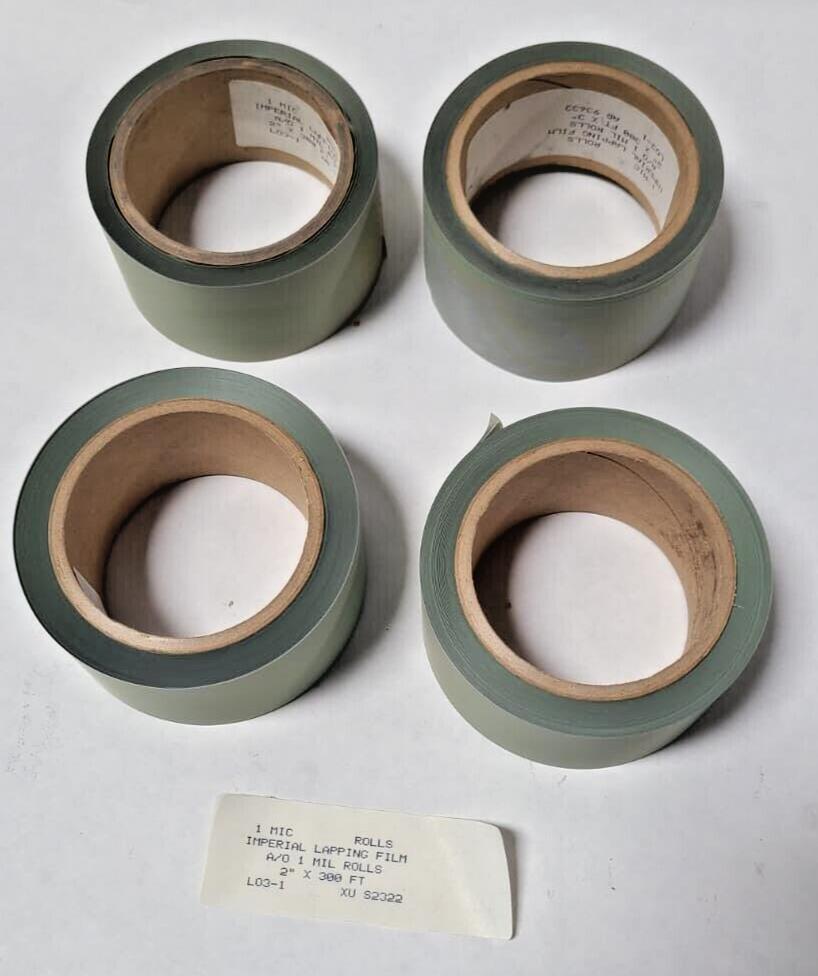 3M Lapping Film Imperial Roll 1 Mic 2" x 300 ft Aluminum Oxide A/O Pac