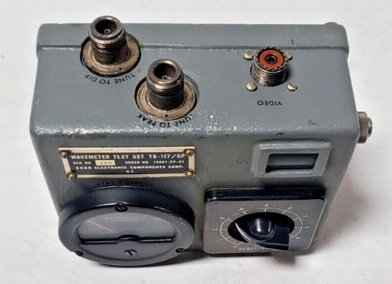 American Encaustic Tiling Co TS-117/GP Wavemeter Test Set Signal Corps