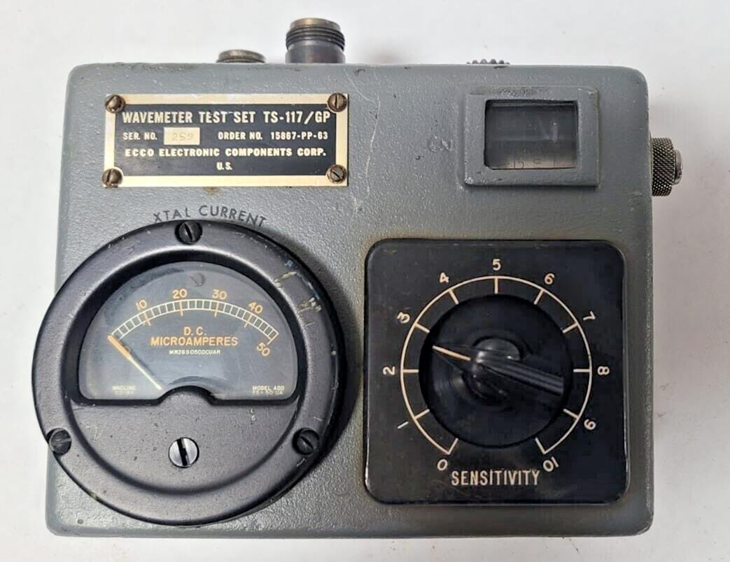 American Encaustic Tiling Co TS-117/GP Wavemeter Test Set Signal Corps