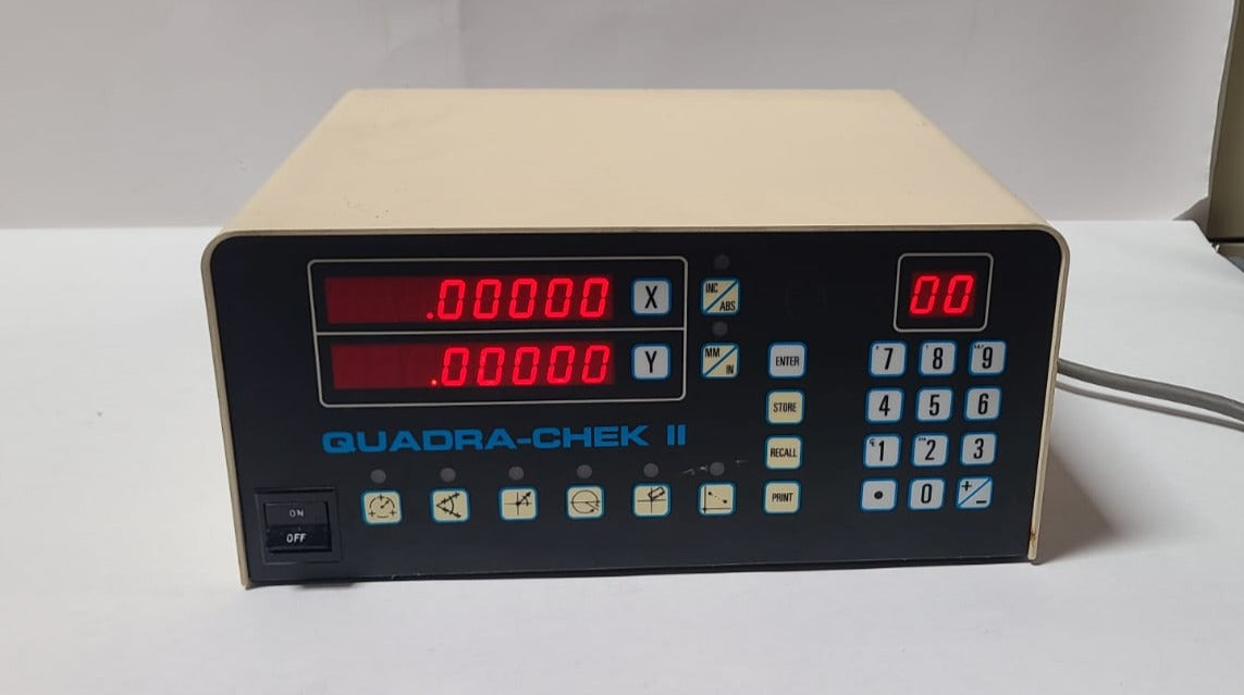 Quadra Chek Check II XY Digital Readout DRO Model Q2-HH-90-NL