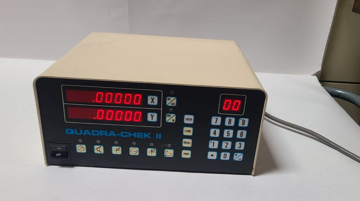 Quadra Chek Check II XY Digital Readout DRO Model Q2-HH-90-NL