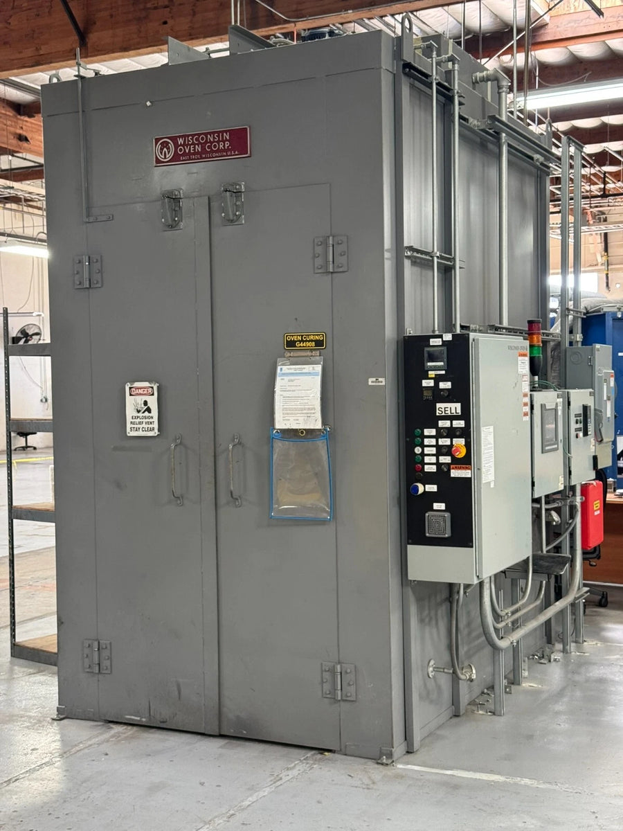 2016 Wisconsin Model EWN-48-8E Walk In Curing Oven 500F Dimension 8ft