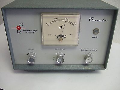 Nuclear-Chicago Model 1613A Classmaster Radiation Counter S/N 6022