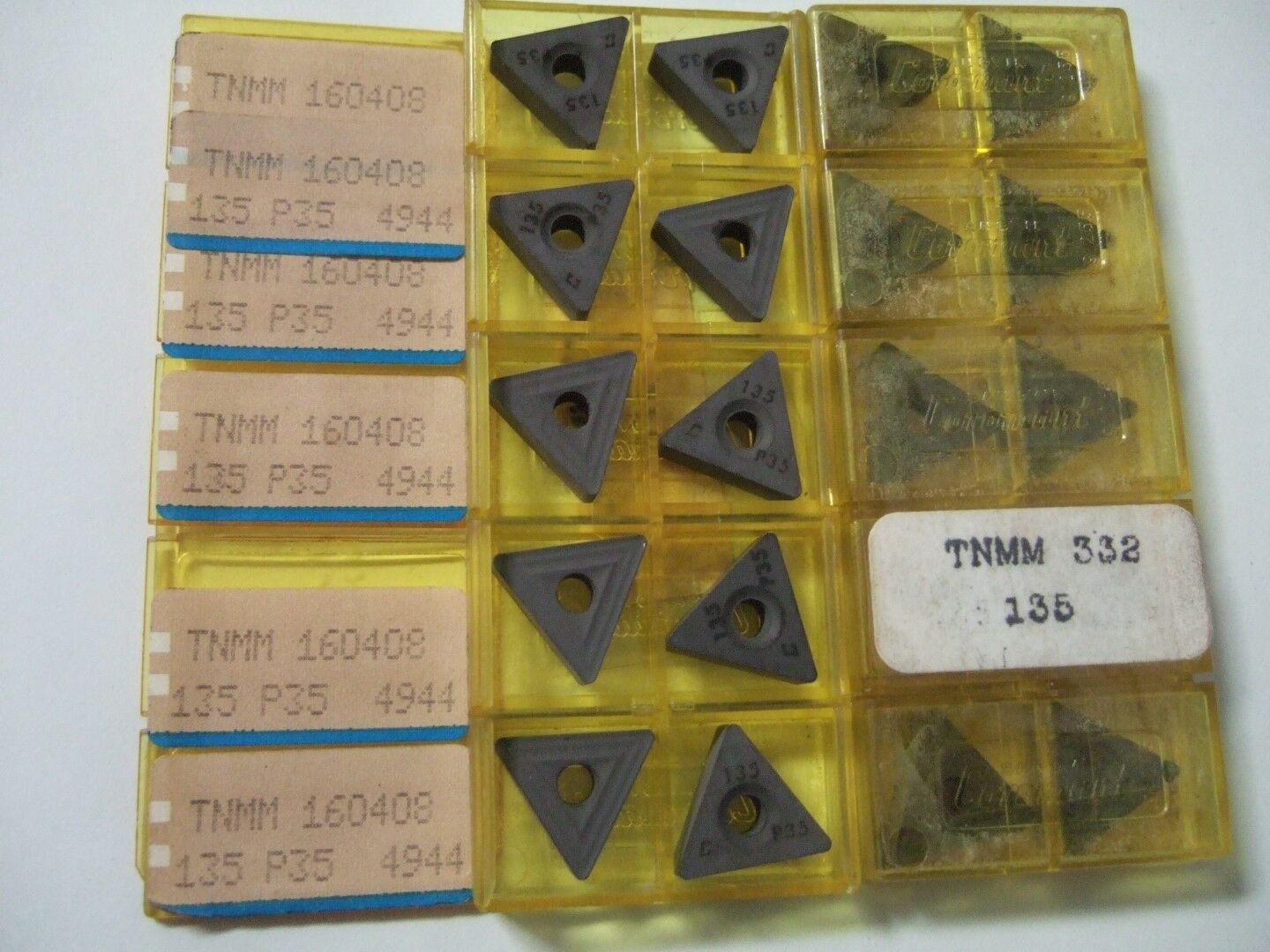 SANDVIK Coromant TNMM 332 135 P35 Lathe Carbide Inserts 10 Pcs New