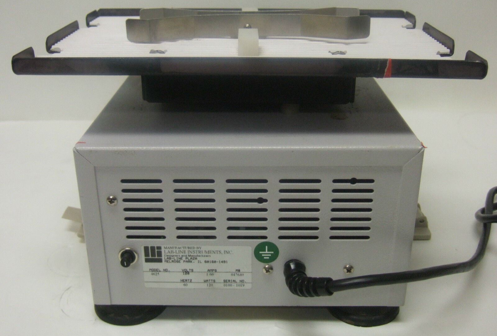 Lab Line Instruments 4625 Titer Plate Shaker with Holding Clamps