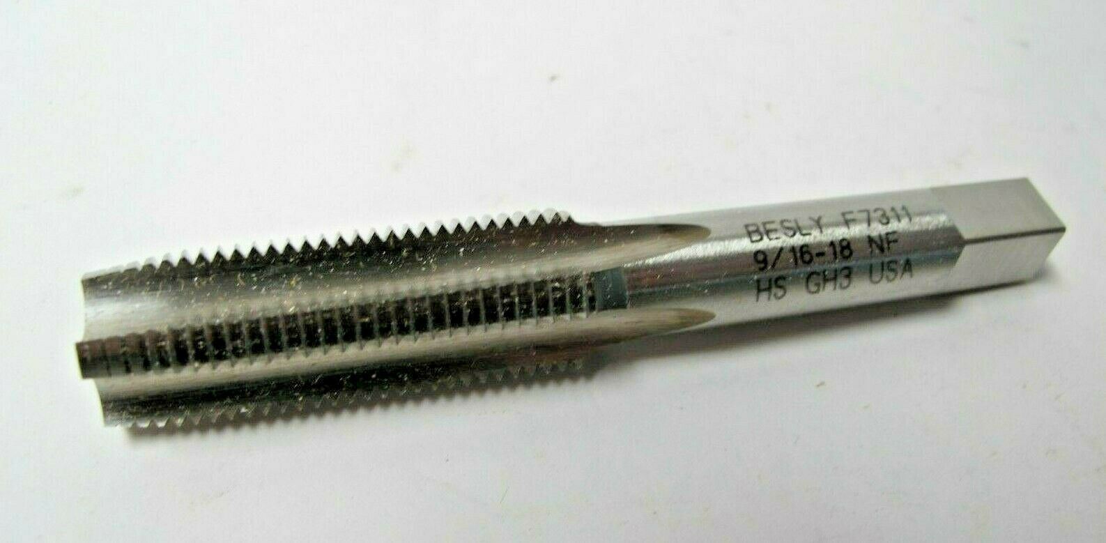 1 Besly Tap 9/16 - 18NF 4 Flutes PLUG GH3 Brand New Made in USA