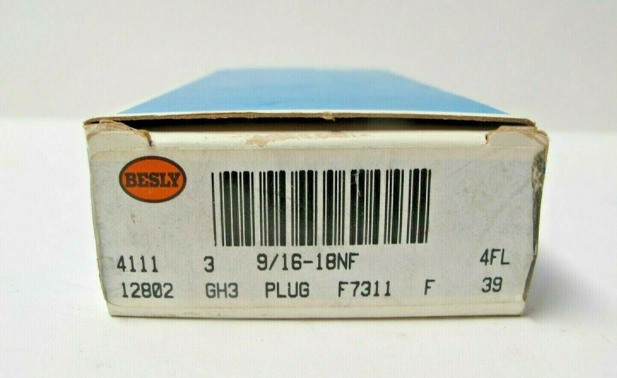 1 Besly Tap 9/16 - 18NF 4 Flutes PLUG GH3 Brand New Made in USA