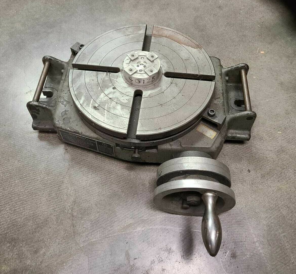 Bridgeport 12" Rotary Table For Vertical Mill Milling Machine