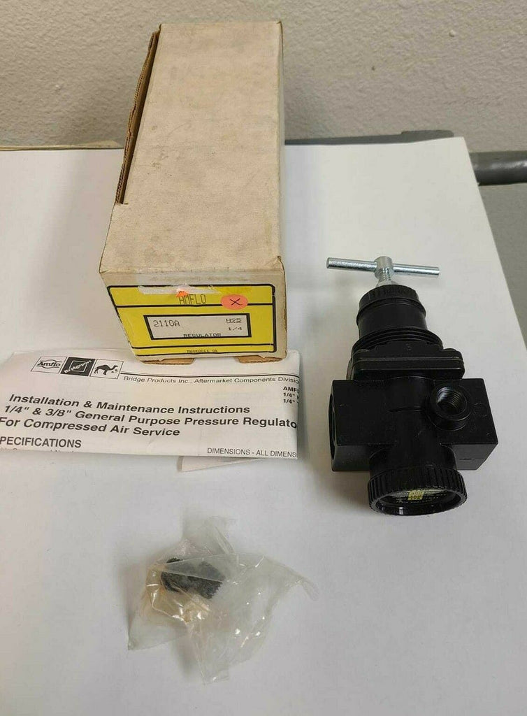 AMFLO Regulator 2110 1/4" 125 & 300 PSIG 175 Temp