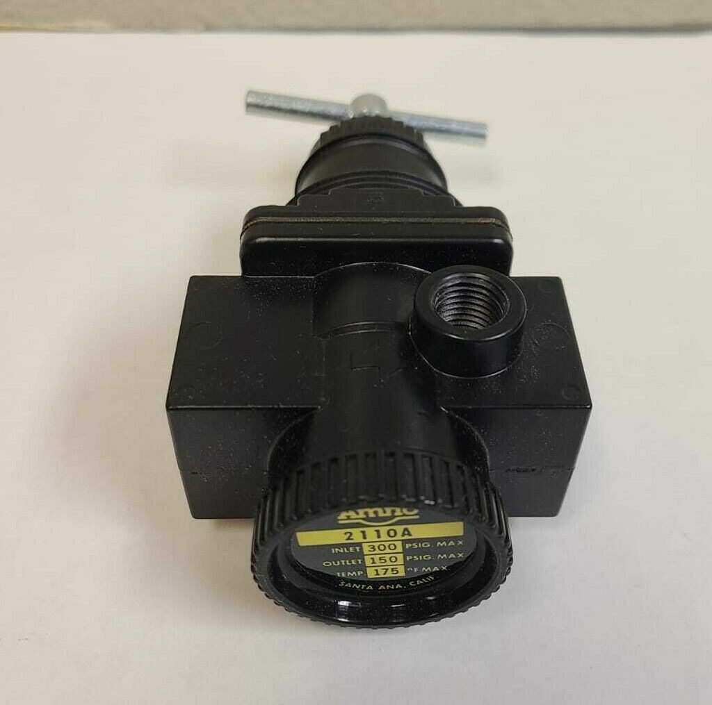 AMFLO Regulator 2110 1/4" 125 & 300 PSIG 175 Temp