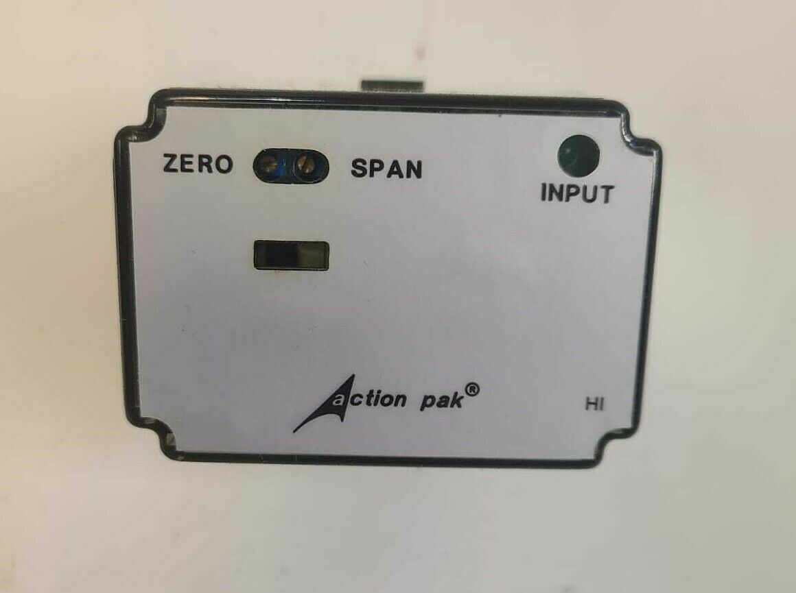 Action Pak 4380-2000-1 AC Powered Field Configurable Isolator, 8-PIN 1