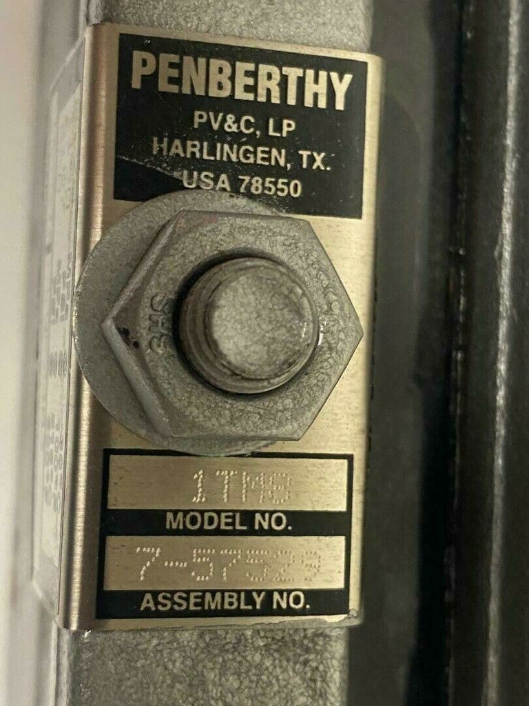 Penberthy Model TM Liquid Level Gage 1TM8 1 Section Glass Size 8