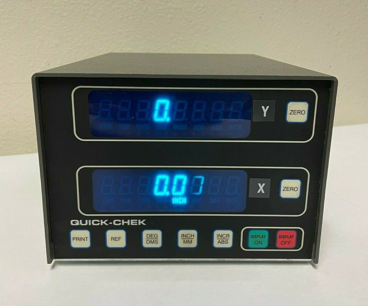 QUICK CHEK QC1200-AR-NL 0.5 AMP MAX 85-264 VAC 43Hz-63Hz Digital Read