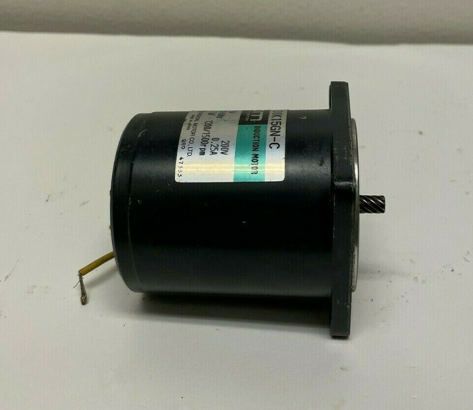 Oriental Motor Speed Control 3IK15GN-C Induction Motor 200V 50/60Hz