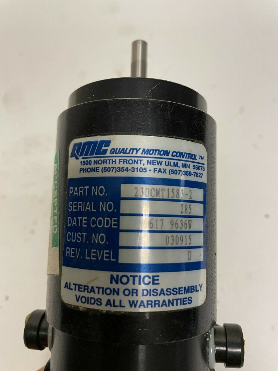 QMC Quality Motion Control 23DCMT1583-2 DC MOTOR