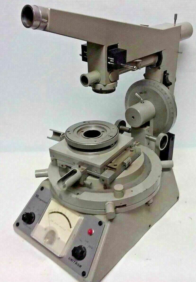UNITRON MICROGONIOMETER Microscope Tip Tilt Stage