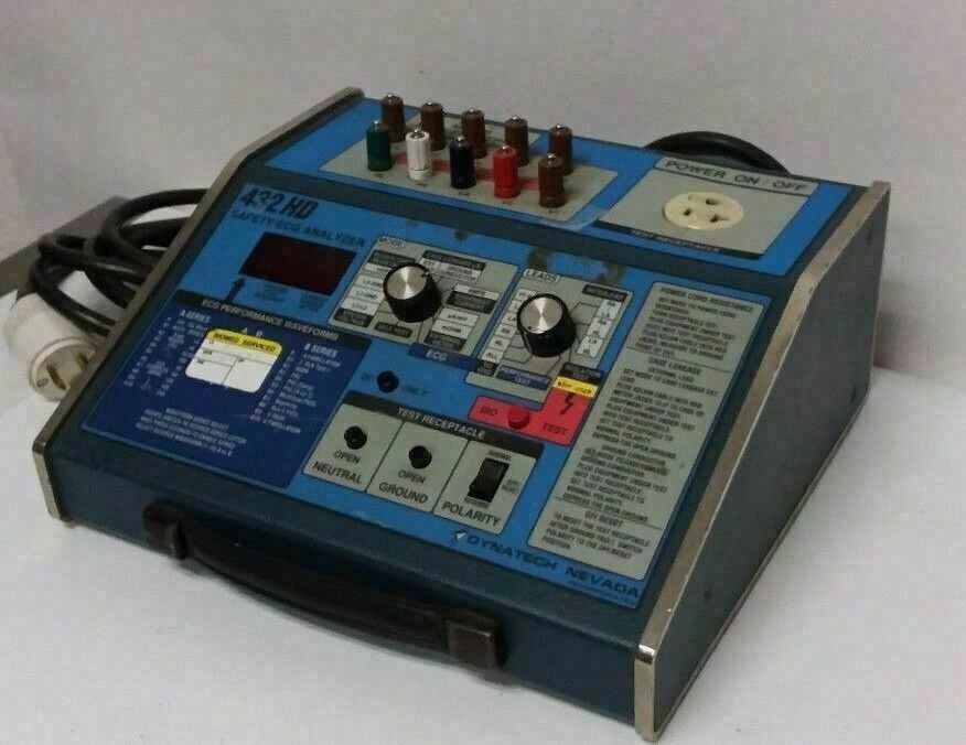 DNI DYNATECH Nevada 432HD Safety ECG analyzer w Universal U-TEST 2000