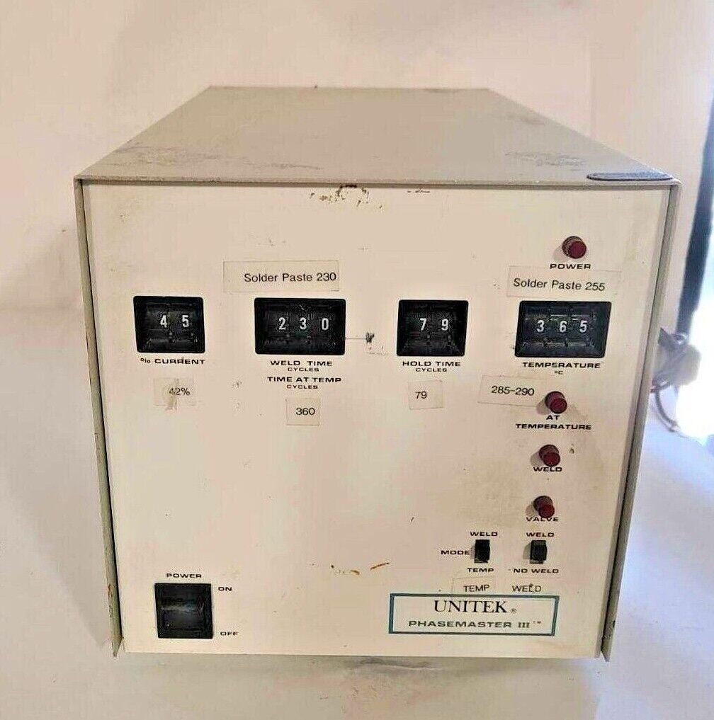 Unitek Phasemaster III Welding Control Controller