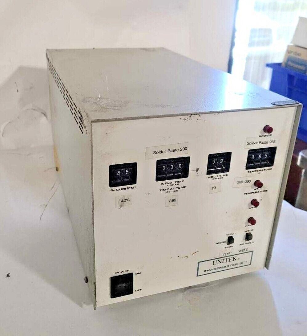 Unitek Phasemaster III Welding Control Controller