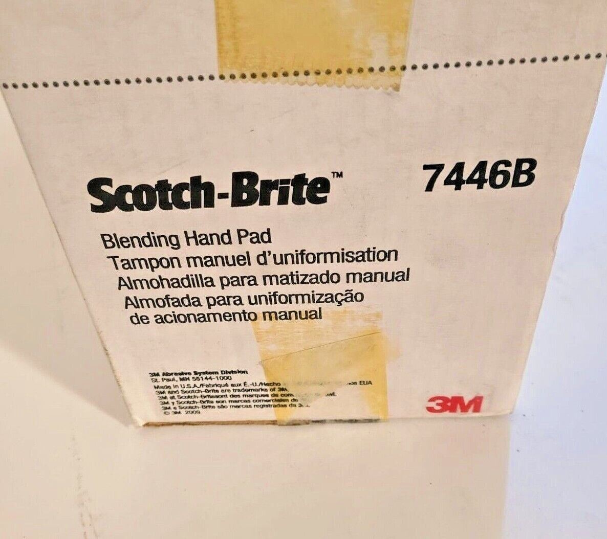 3M Scotch Brite Rite Brand New 40 Pcs Blending Hand Pad 7446B 6 in x 9