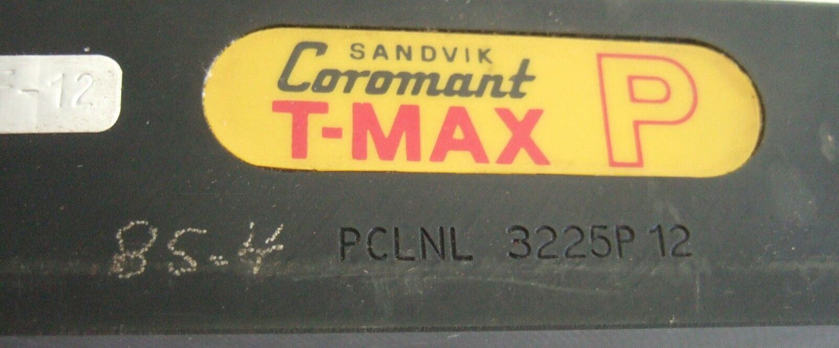 SANDVIK COROMANT T-MAX PCLNL 85-4 3225P 12 Lathe Turning Tool Holder N