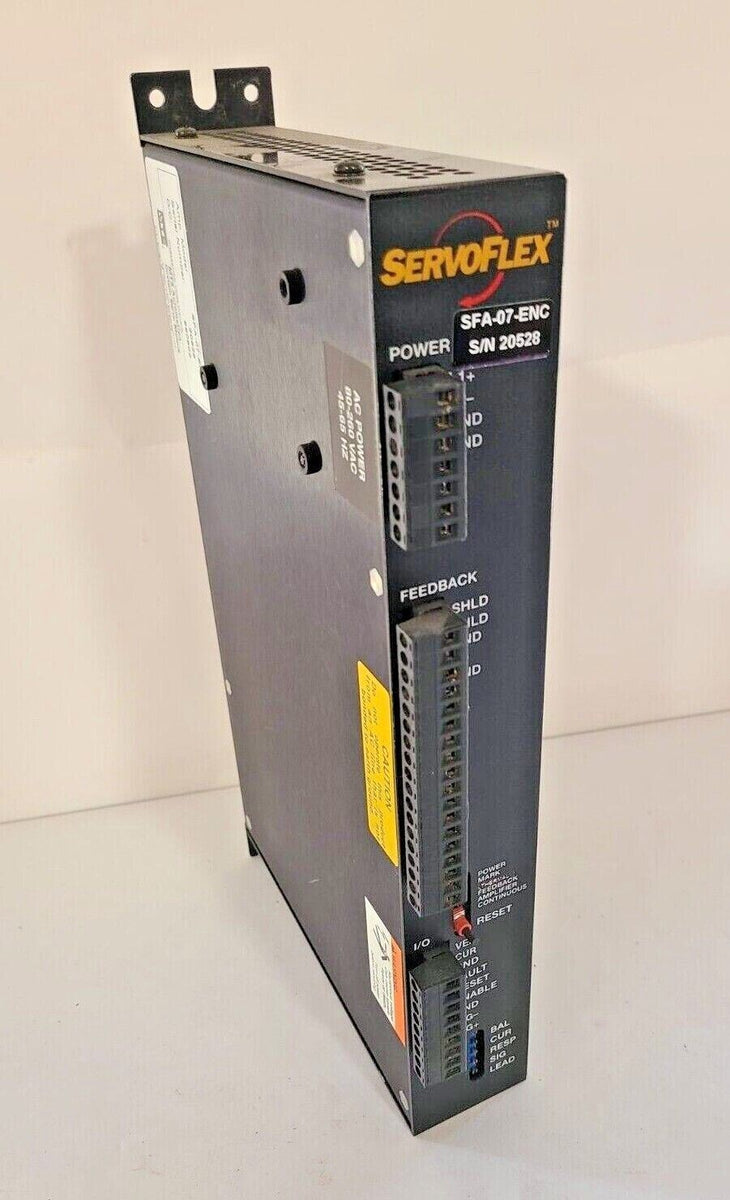 ServoFlex SFA-07-ENC Servo Motor Brushless Amplifier MTS