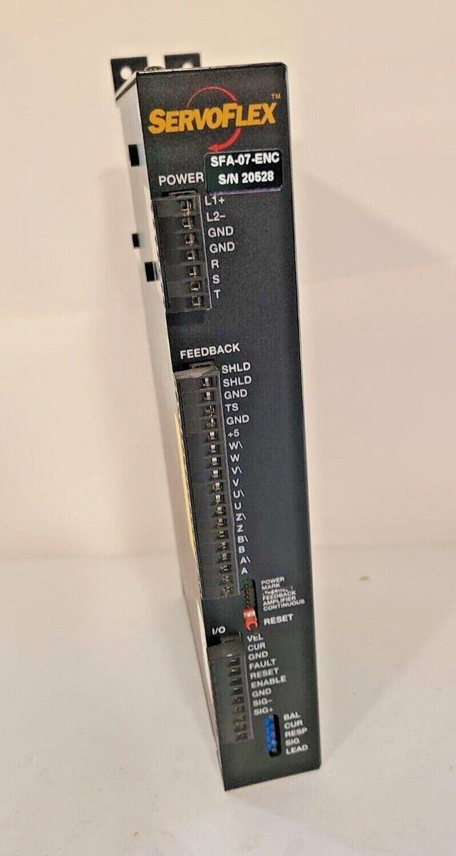 ServoFlex SFA-07-ENC Servo Motor Brushless Amplifier MTS