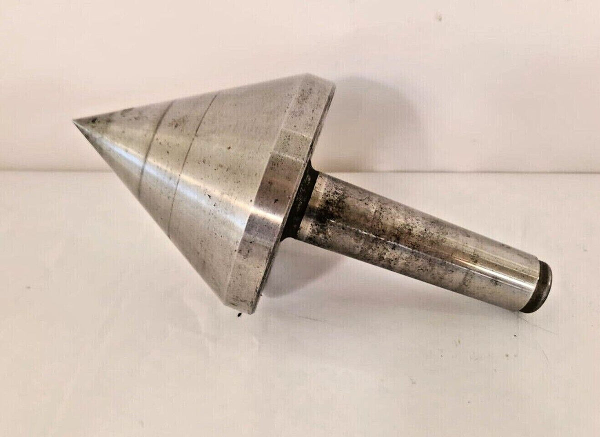 Bull Nose 4" Pipe Live Center For Lathe Machine Tools MORSE TAPER MT4