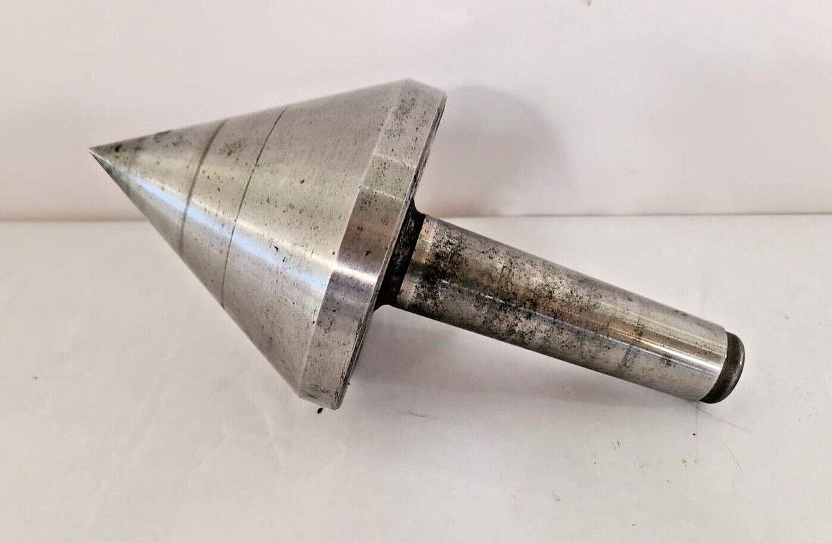 Bull Nose 4" Pipe Live Center For Lathe Machine Tools MORSE TAPER MT4