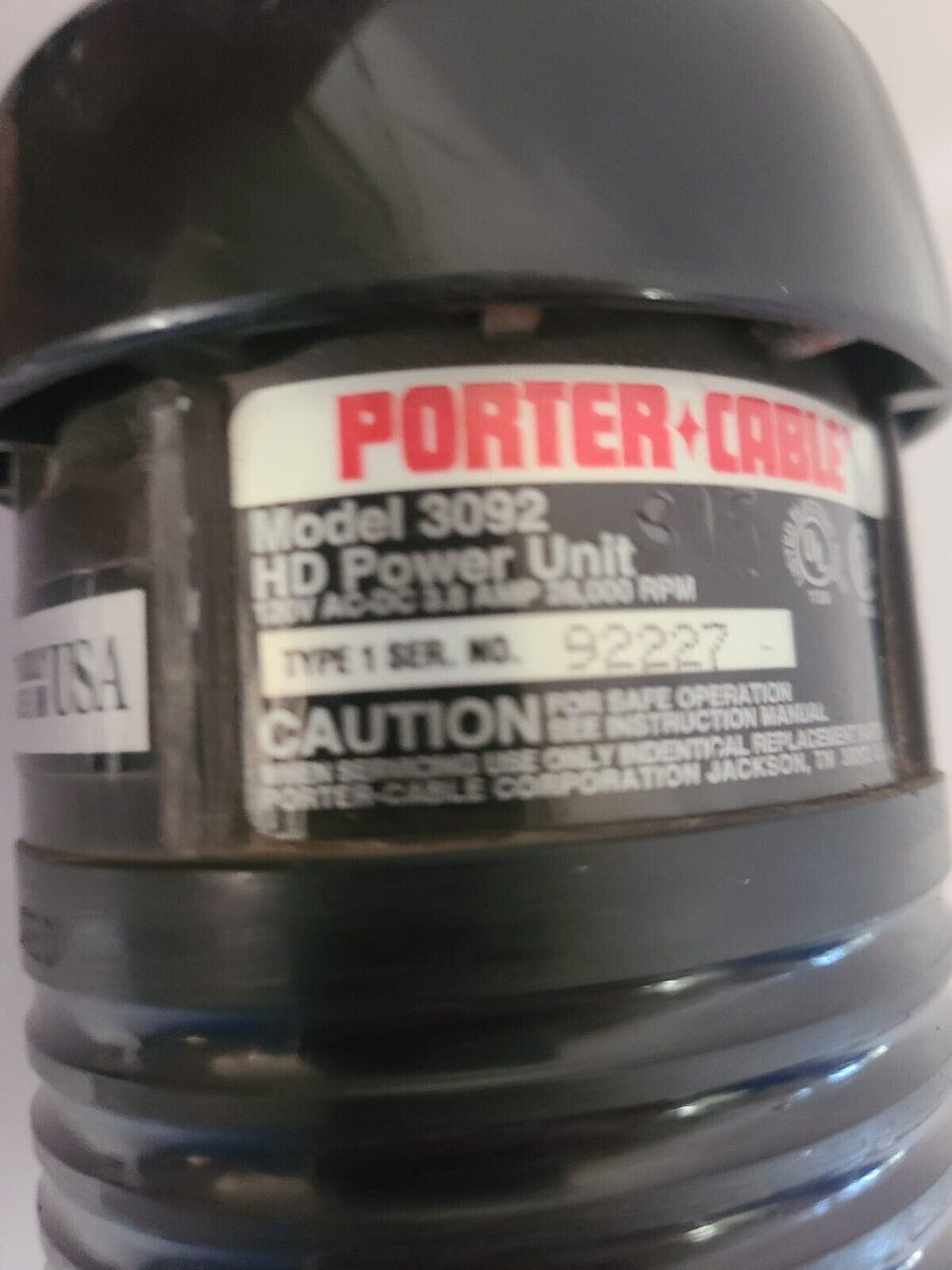 Porter Cable 3092 HD Power Unit Type 1 120v AC - DC