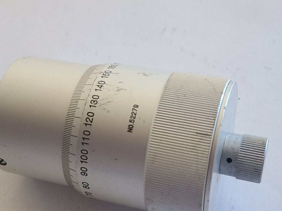 Mitutoyo Micrometer Head for XY Stage Range .0001" Graduation Nice 522