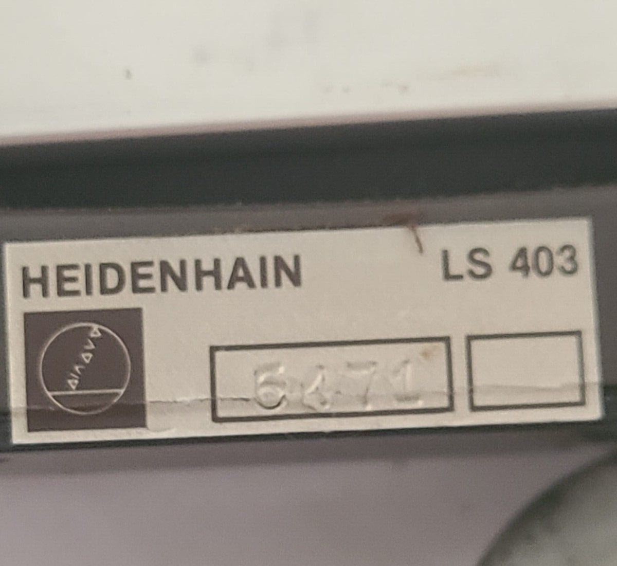 HEIDENHAIN LS 403 Glass Linear Scale for Digital Read Out