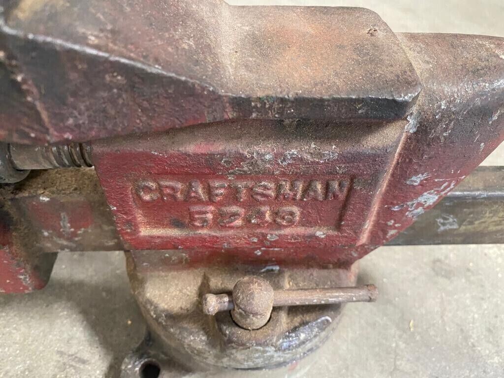 Craftsman Bench Vise With Anvil