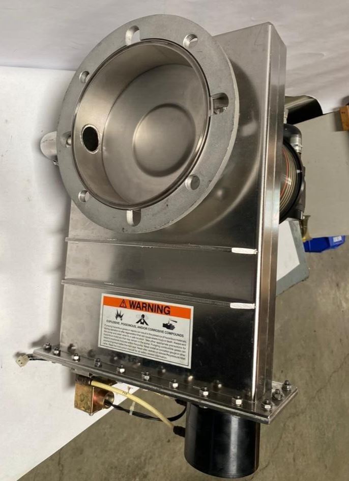 HV Eight 8 Gate Valve Varian Pump 323 2048